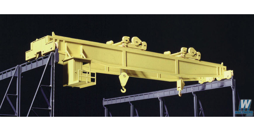 Walthers Cornerstone Heavy-Duty Overhead Crane – HO Scale